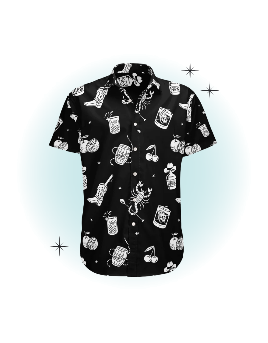 Black Old Fashioned Shirt